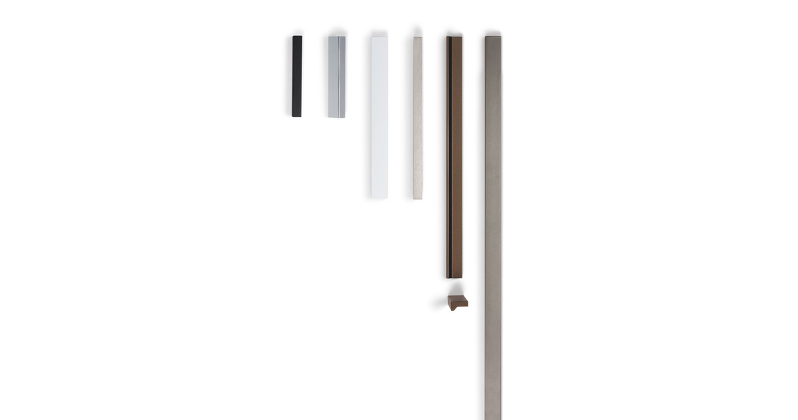 Fogantyú Viefe ANGLE 480-512mm, alumínium, szálcsiszolt - triomaxhungary.hu